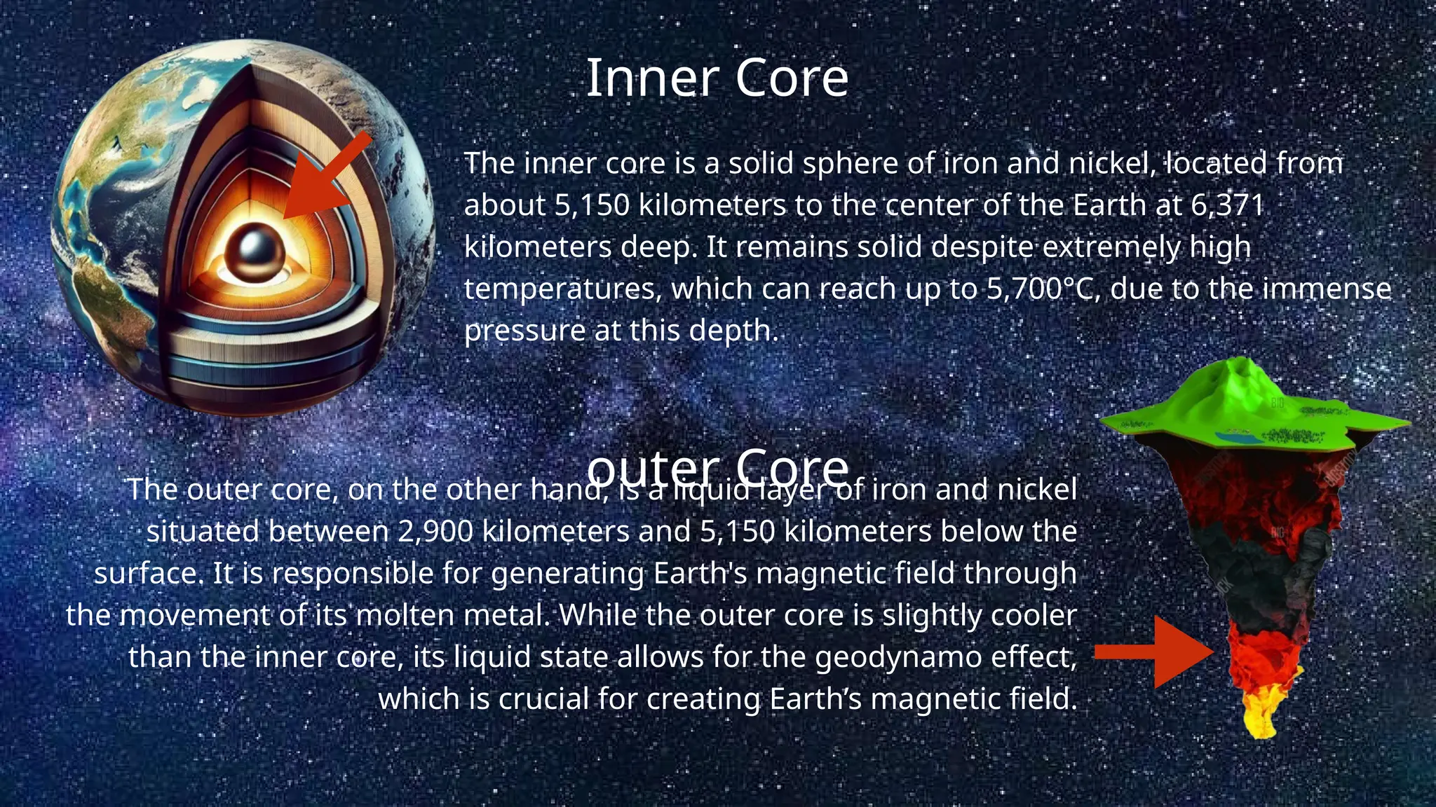 EARTH’S CORE_Science PowerPoint presentation | PPTX