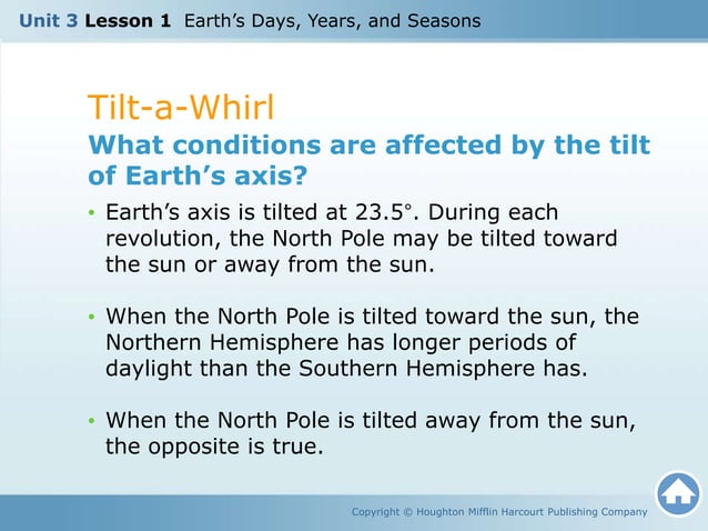 grade 6 science , middle school. Earth's Days, Years and Seasons.pptx ...