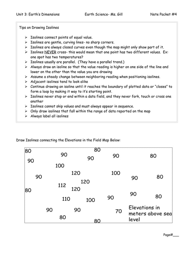 Earth's dimensions np1 | PDF