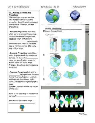 Earth's dimensions np1 | PDF