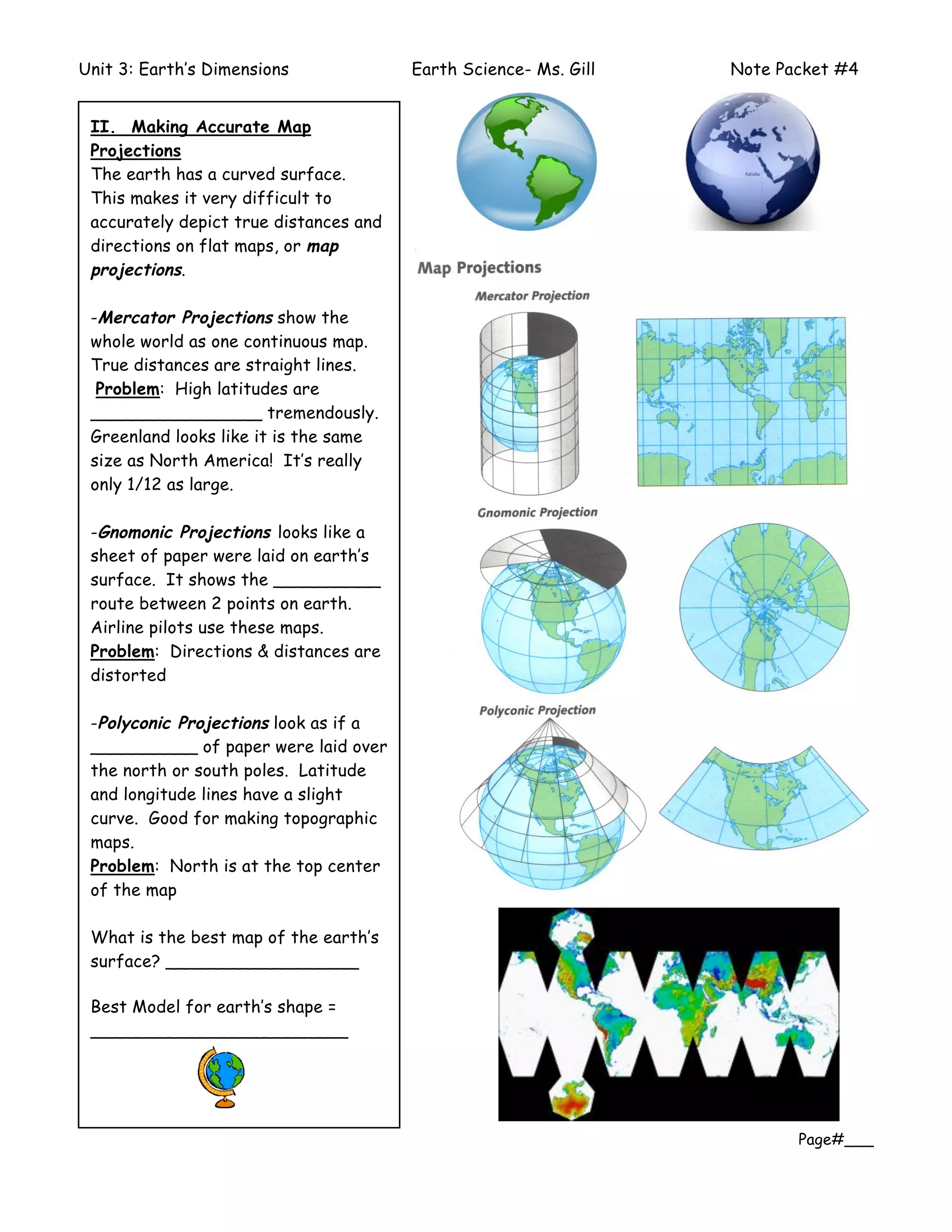 Earth's dimensions np1 | PDF
