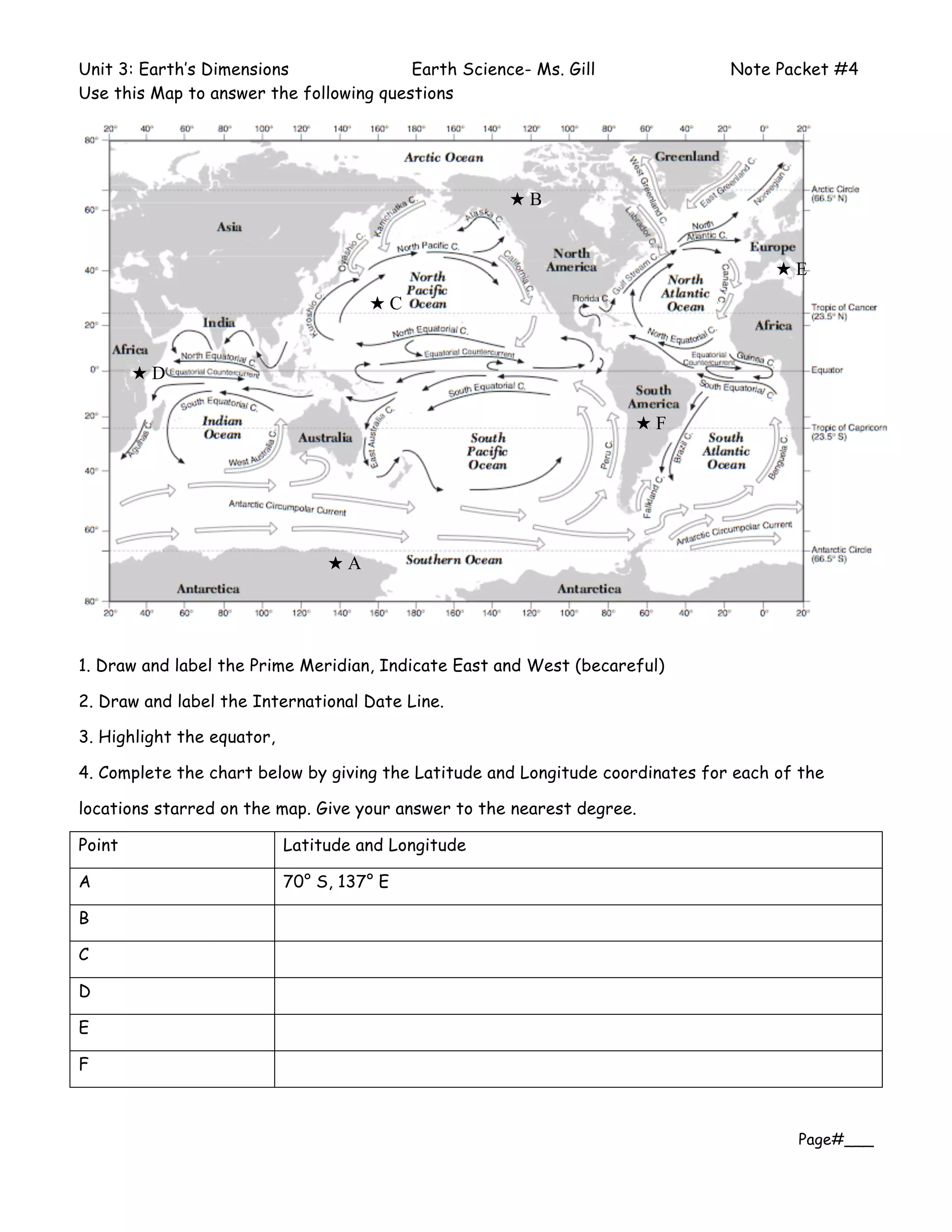 Earth's dimensions np1 | PDF