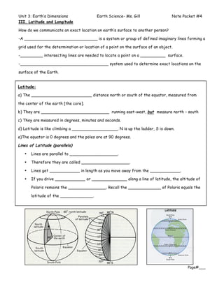 Earth's dimensions np1 | PDF
