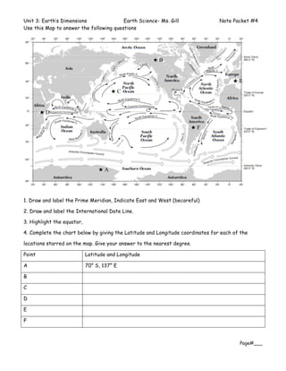 Earth's dimensions np1 | PDF