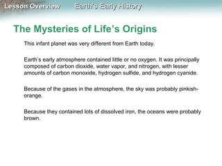 Earth's Early History | PPT