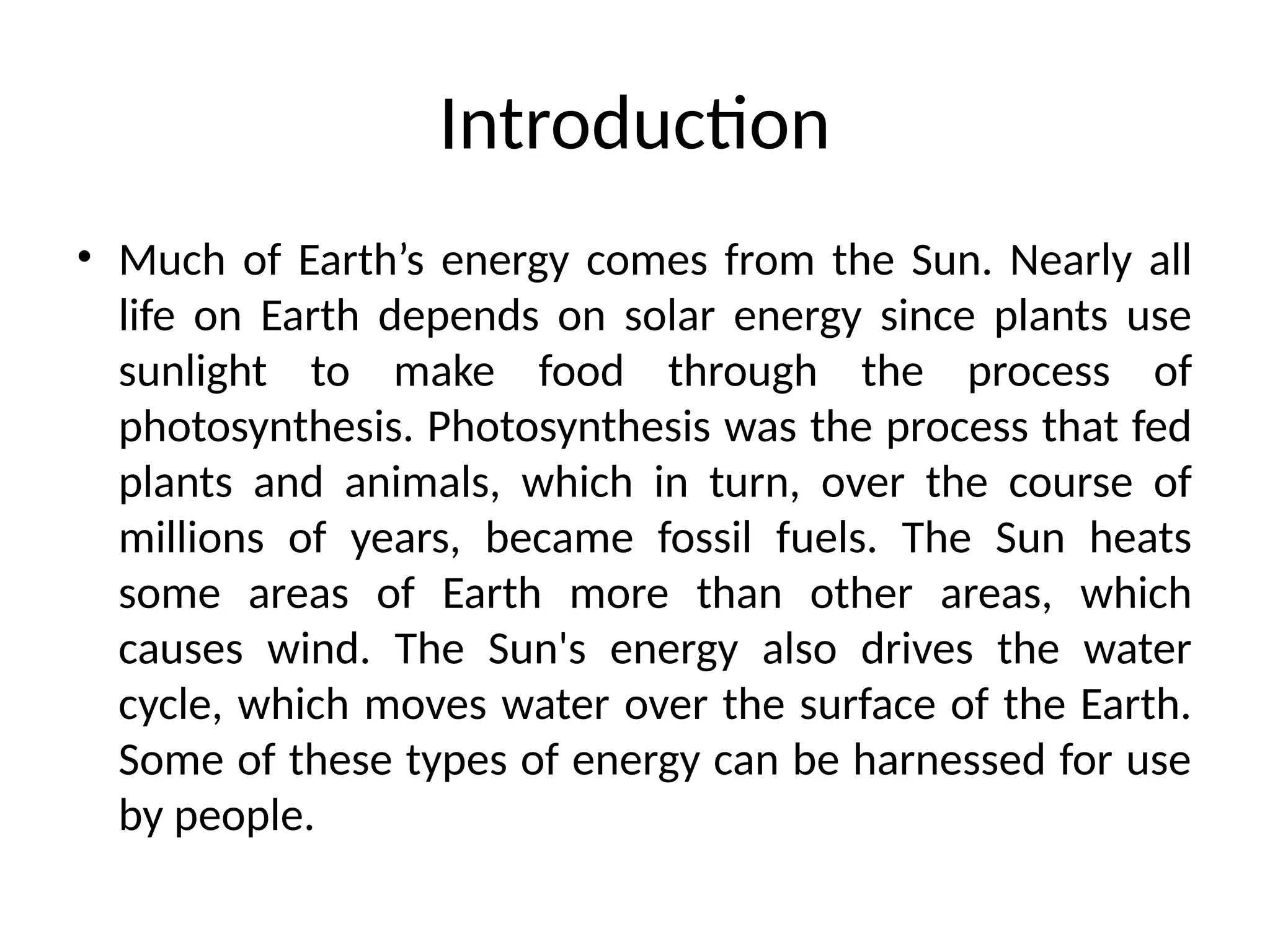 resources of energy from earth and its ebvironment | PPTX