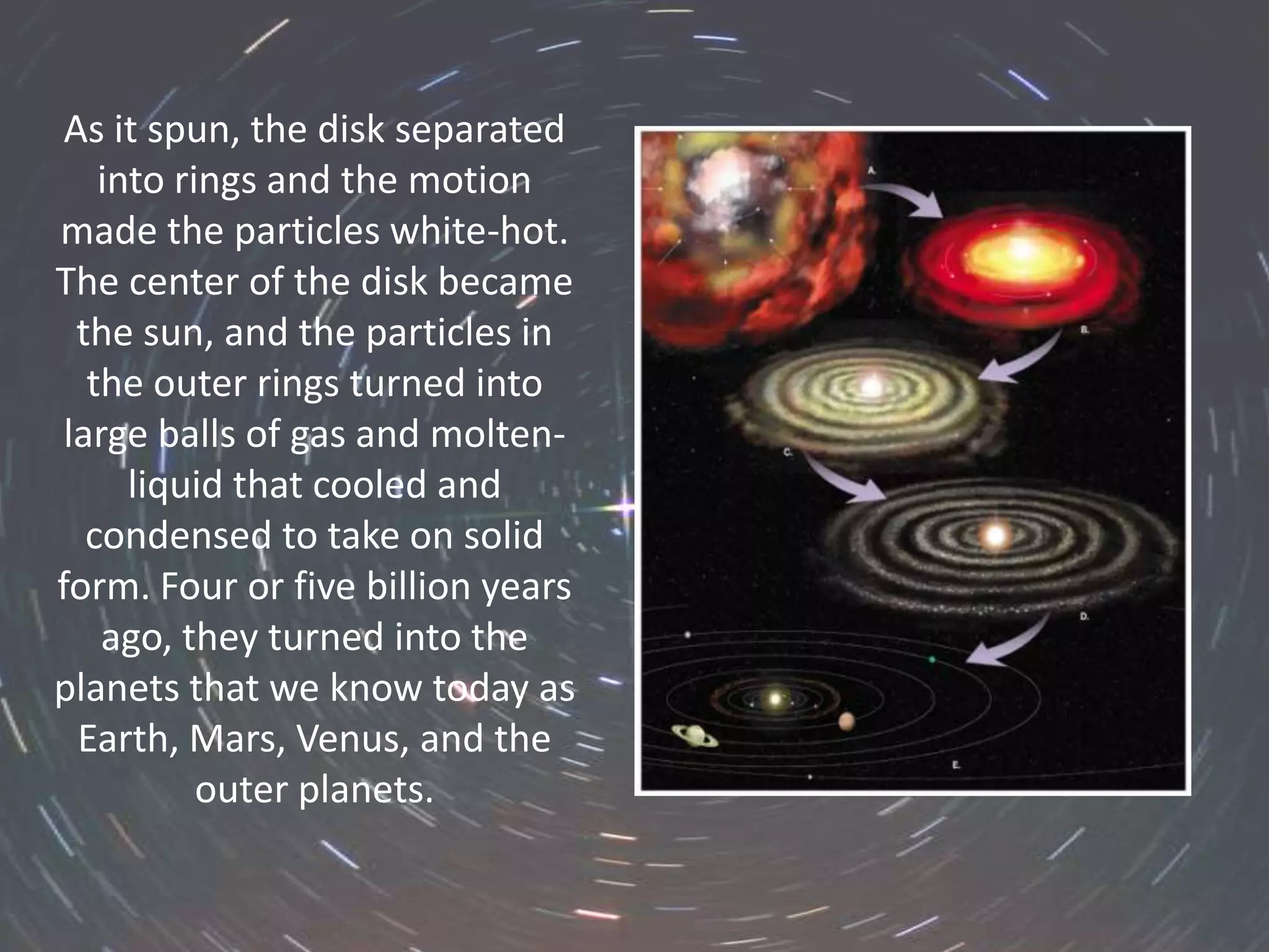 Earth's formation | PPTX