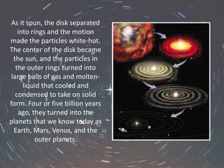 Earth's formation | PPTX