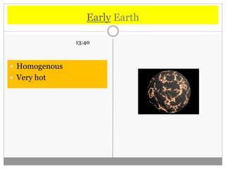 Earths formation | PPT