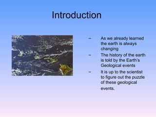Earth’s history | PPT