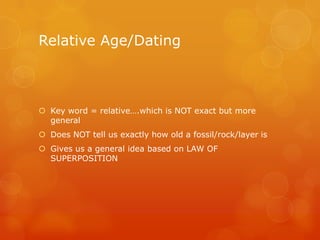 Earth’s history intro | PPTX | Geology | Science