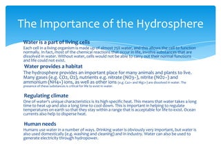 Earth’s hydrosphere | PPT