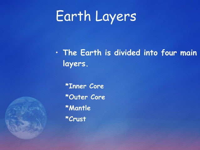 Earths Interior Andie | PPT
