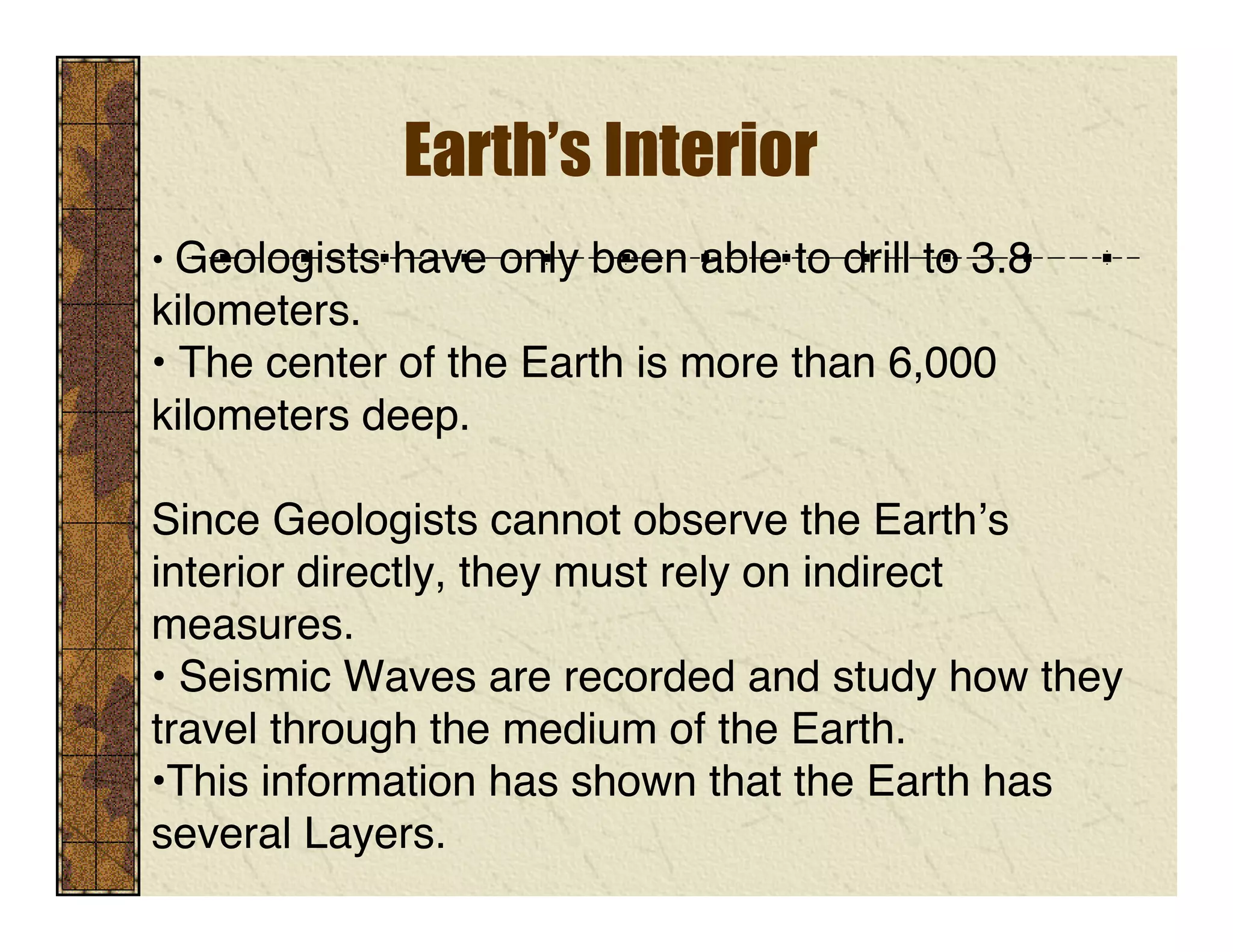 Earth’s interior | PDF