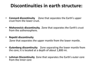 Earth's interior | PPTX