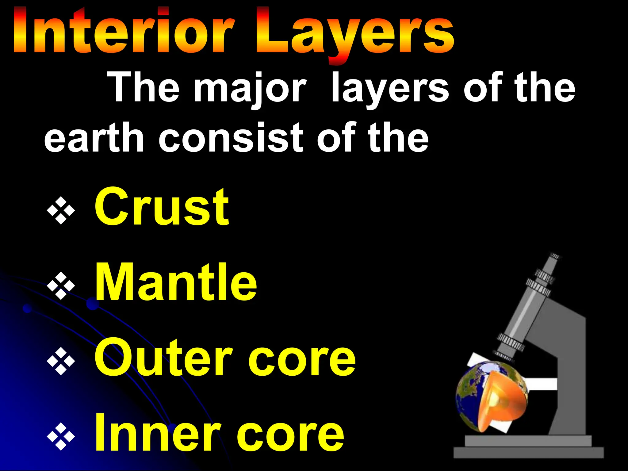 earth's interior SCIENCE 10 QUARTER 1.ppt