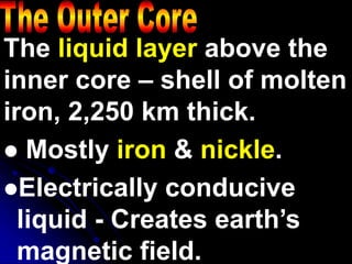 earth's interior SCIENCE 10 QUARTER 1.ppt