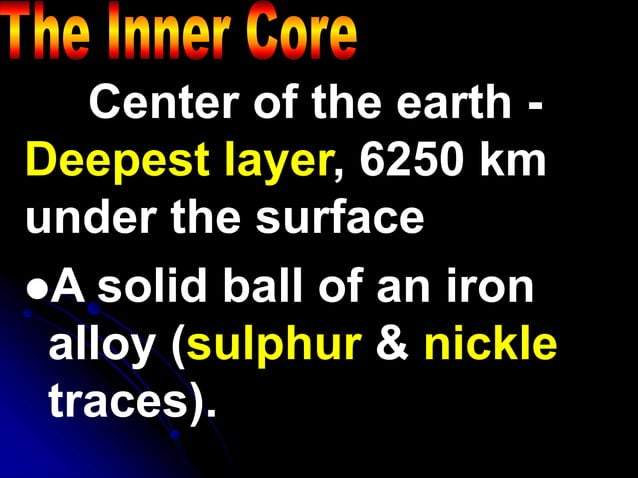 earth's interior SCIENCE 10 QUARTER 1.ppt | Geology | Science