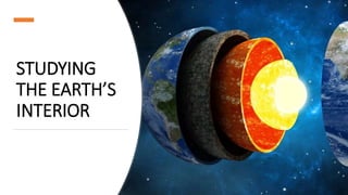 Earth's Interior powerpoint presentation | PPTX