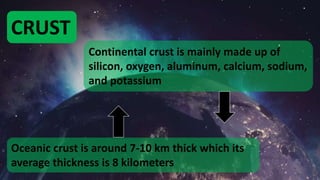 Earth's Interior powerpoint presentation | PPTX