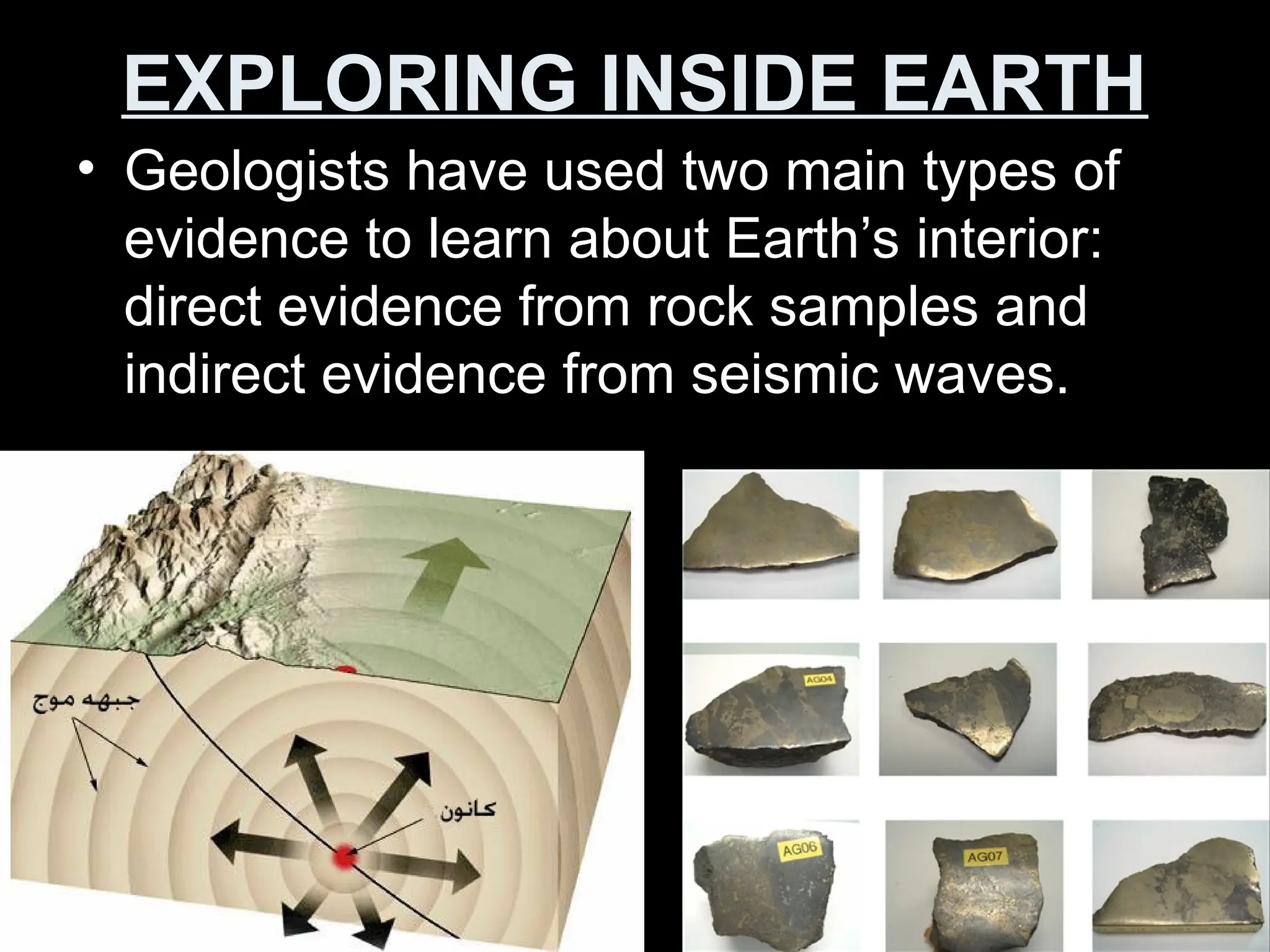 EARTHS INTERIOR2. earths interior earthsppt | PPT