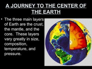 EARTHS INTERIOR2. earths interior earthsppt | PPT
