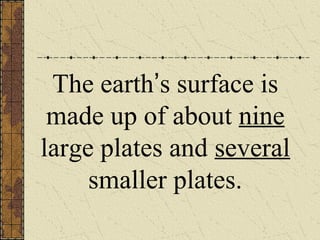 Earth’s interior and pt notes | PPT