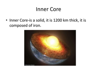 Earth’s interior sci | PPTX