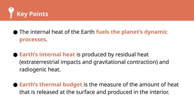 Earth’s Internal Heat for grade 11 STEM Earth Science | PPTX