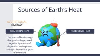 EARTH’S INTERNAL HEAT and the processes.pptx