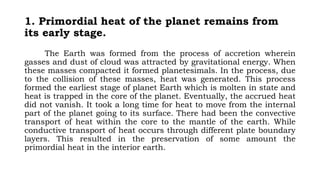 EARTH SCIENCE: EARTH’S INTERNAL HEAT SOURCES.pptx