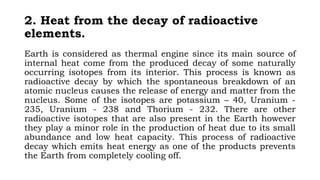 EARTH SCIENCE: EARTH’S INTERNAL HEAT SOURCES.pptx