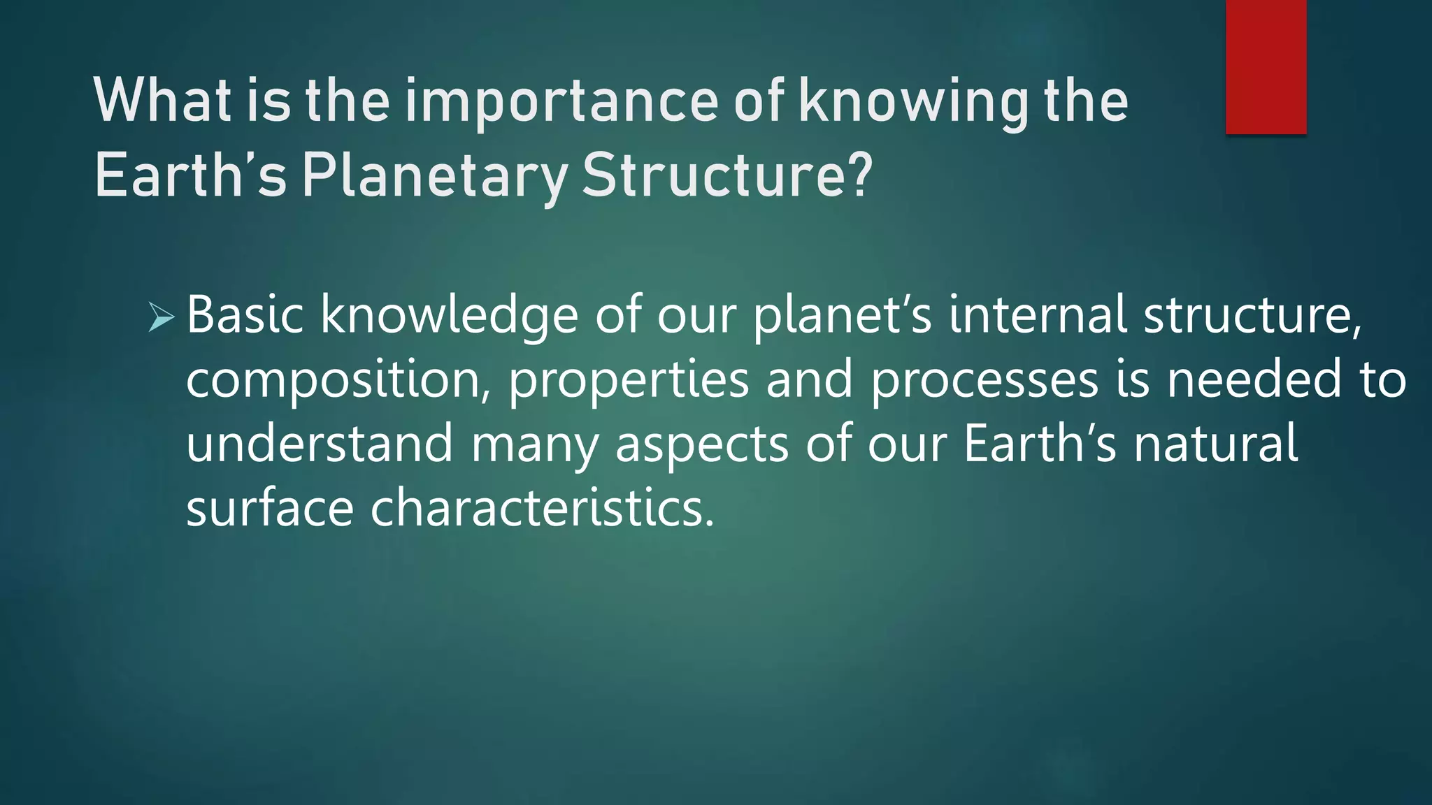 Earth's Internal Structure Presentation.pptx
