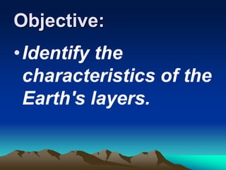 Internal Layers of the Earth: Crust, Mantle, Core | PPT