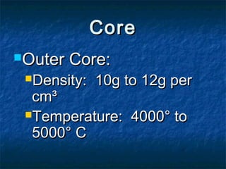 Earth’s layers | PPT