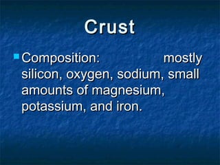Earth’s layers | PPT