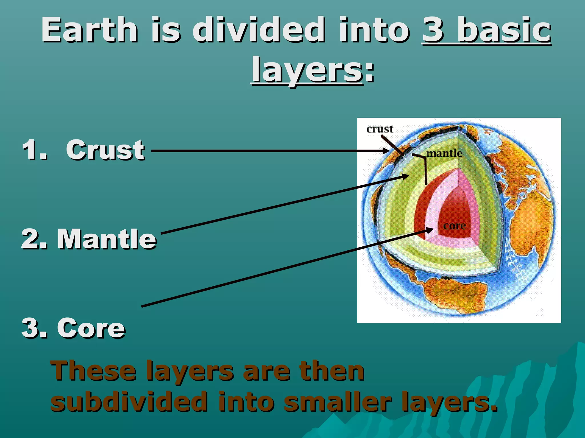 Earth’s layers | PPT