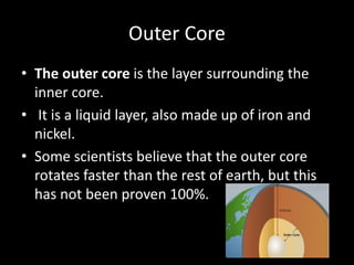 Earths layers | PPTX