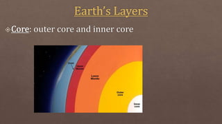 Earth's layers 6th | PPT
