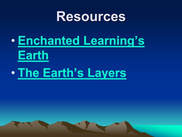 Earths layers power point part 2 | PPT