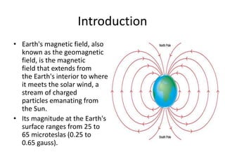 Earths magnetic field | PPTX