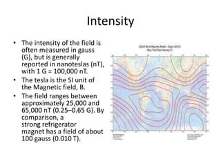 Earths magnetic field | PPTX