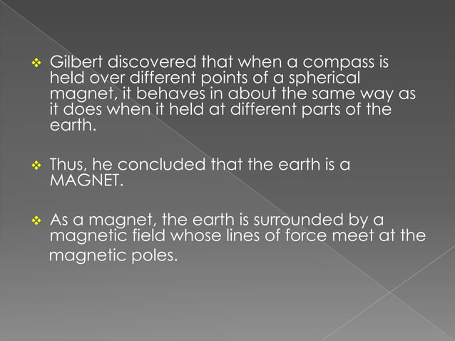 Earth's magnetism | PPTX | Geography | Science