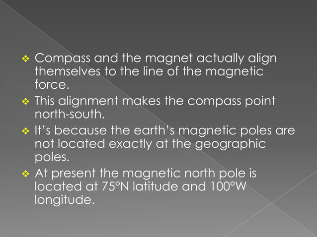 Earth's magnetism | PPTX | Geography | Science