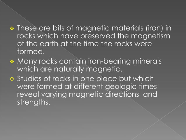 Earth's magnetism | PPTX | Geography | Science