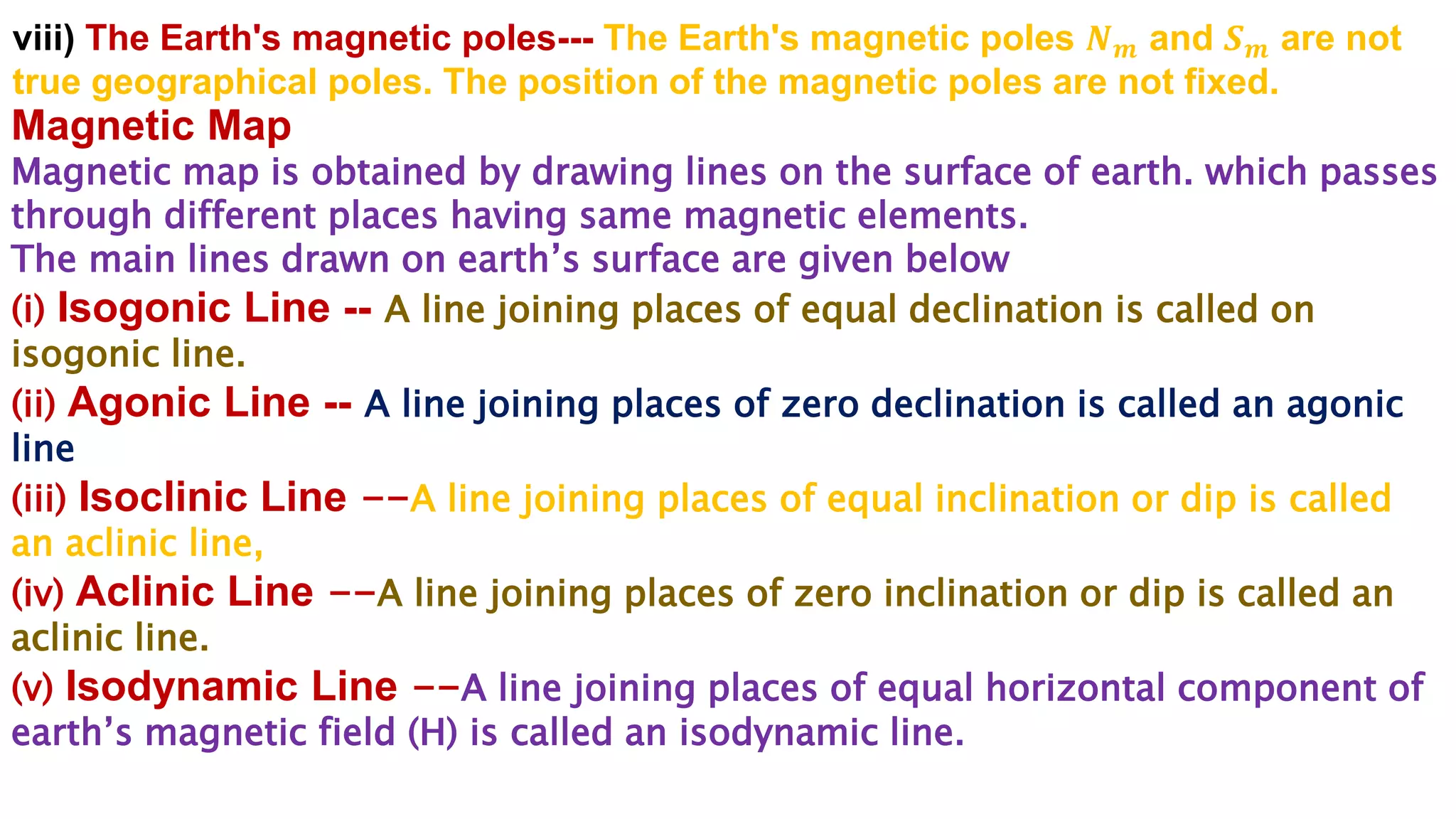 Earths magnetism | PPTX