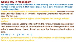 Earths magnetism part 1 | PPTX