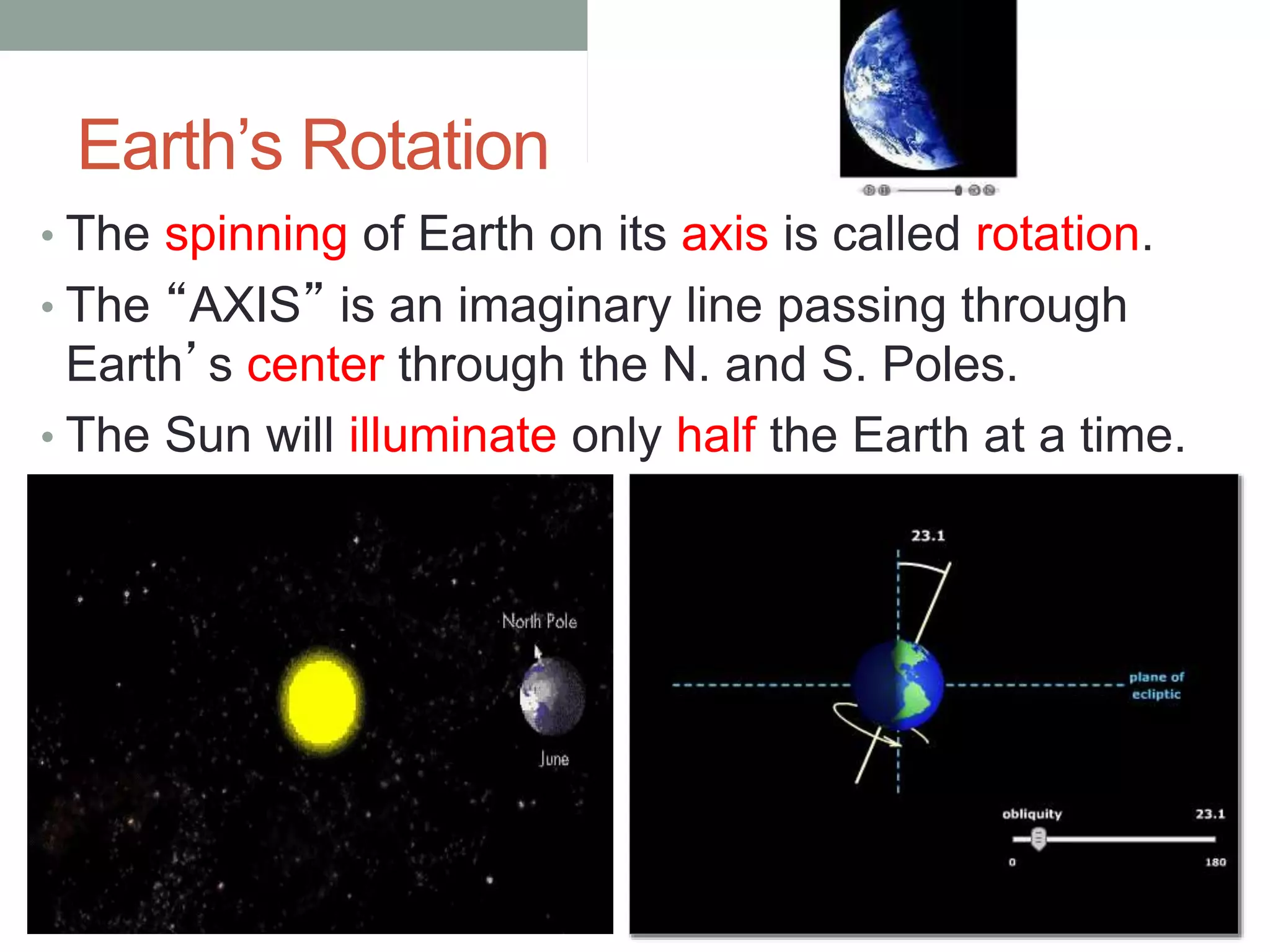 Earths motions 2016_website | PPTX