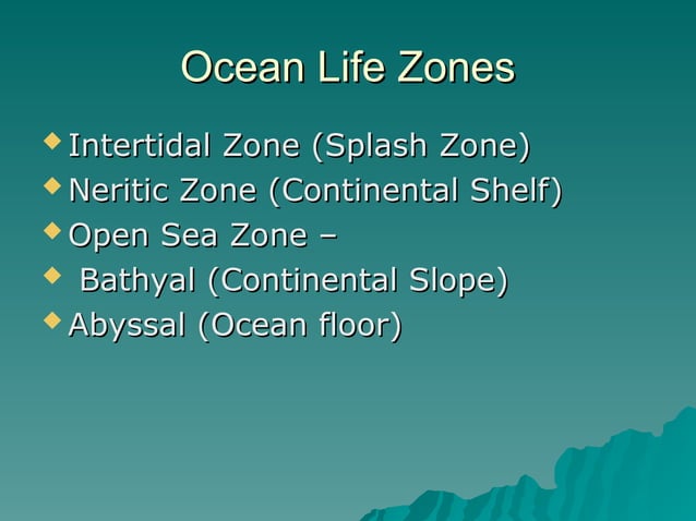 earths_oceans.presentation about water on earth | PPT