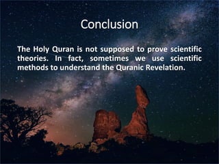 Space in Quran | PPTX